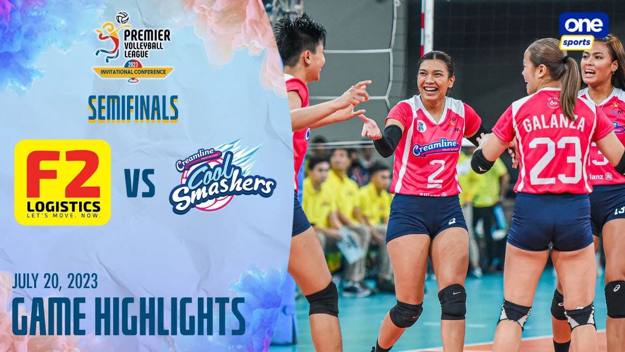 Creamline survives F2 Logistics in PVL Invitational semis | OneSports.PH